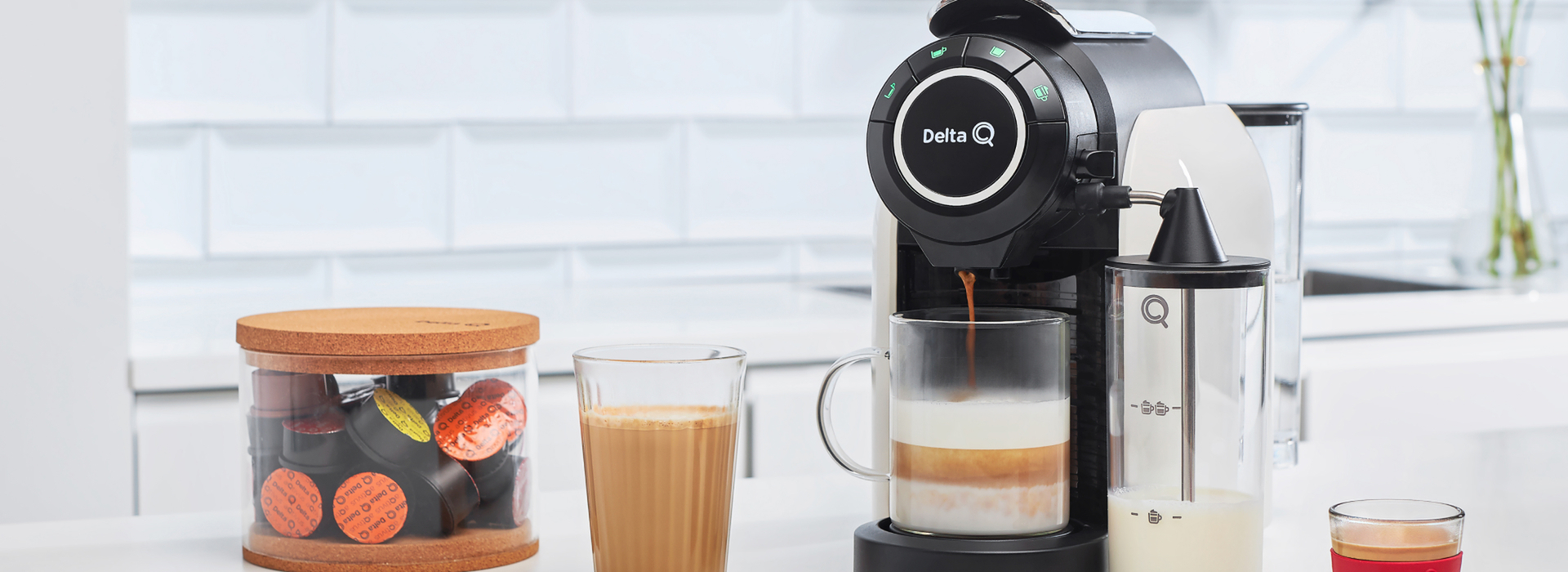 Kaufen Sie Kapseln, Kaffeemaschinen und Zubehör online | Delta Q-Shop